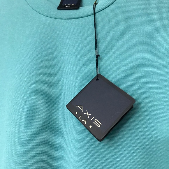axis | Shirts | New Axis La Ocean Blue Mens Polo Shirt Med | Poshmark